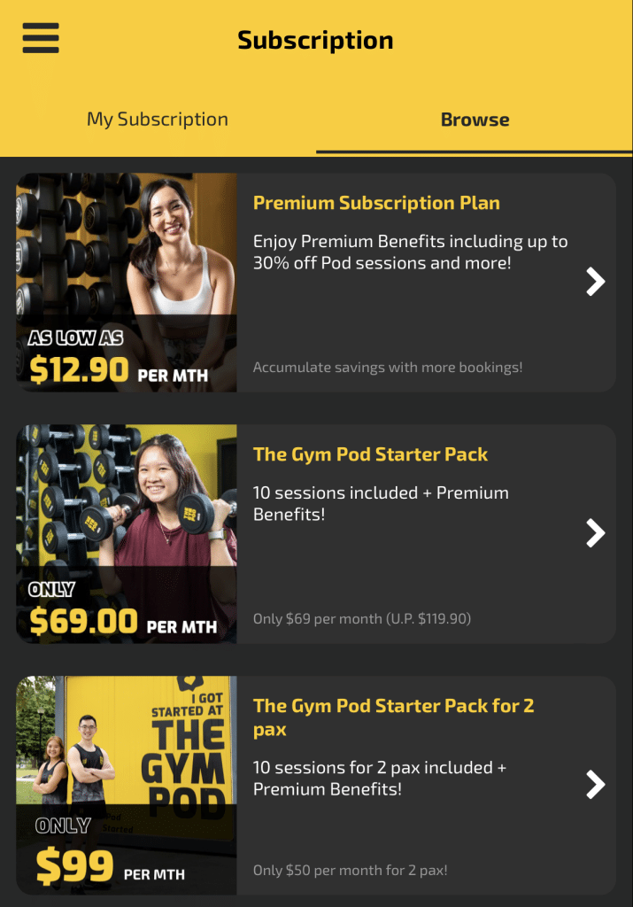 The Gym Pod App Guide - The Gym Pod